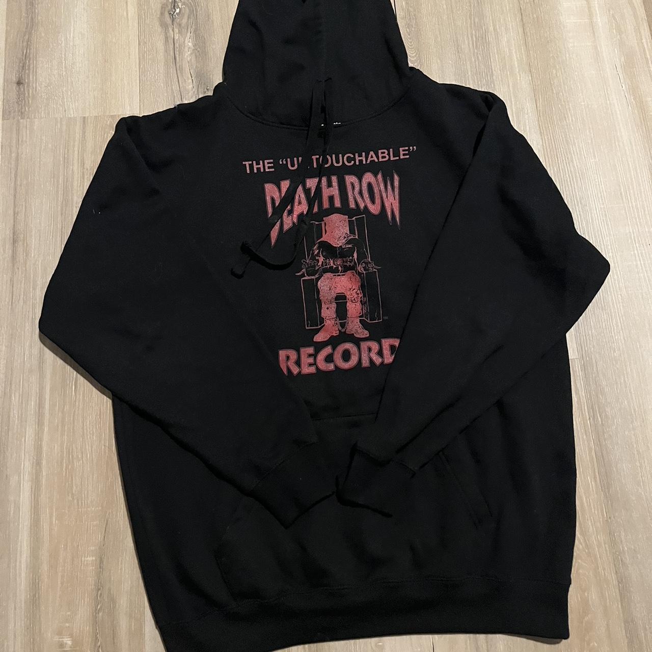 Death Row Records Hoodie size medium no... - Depop