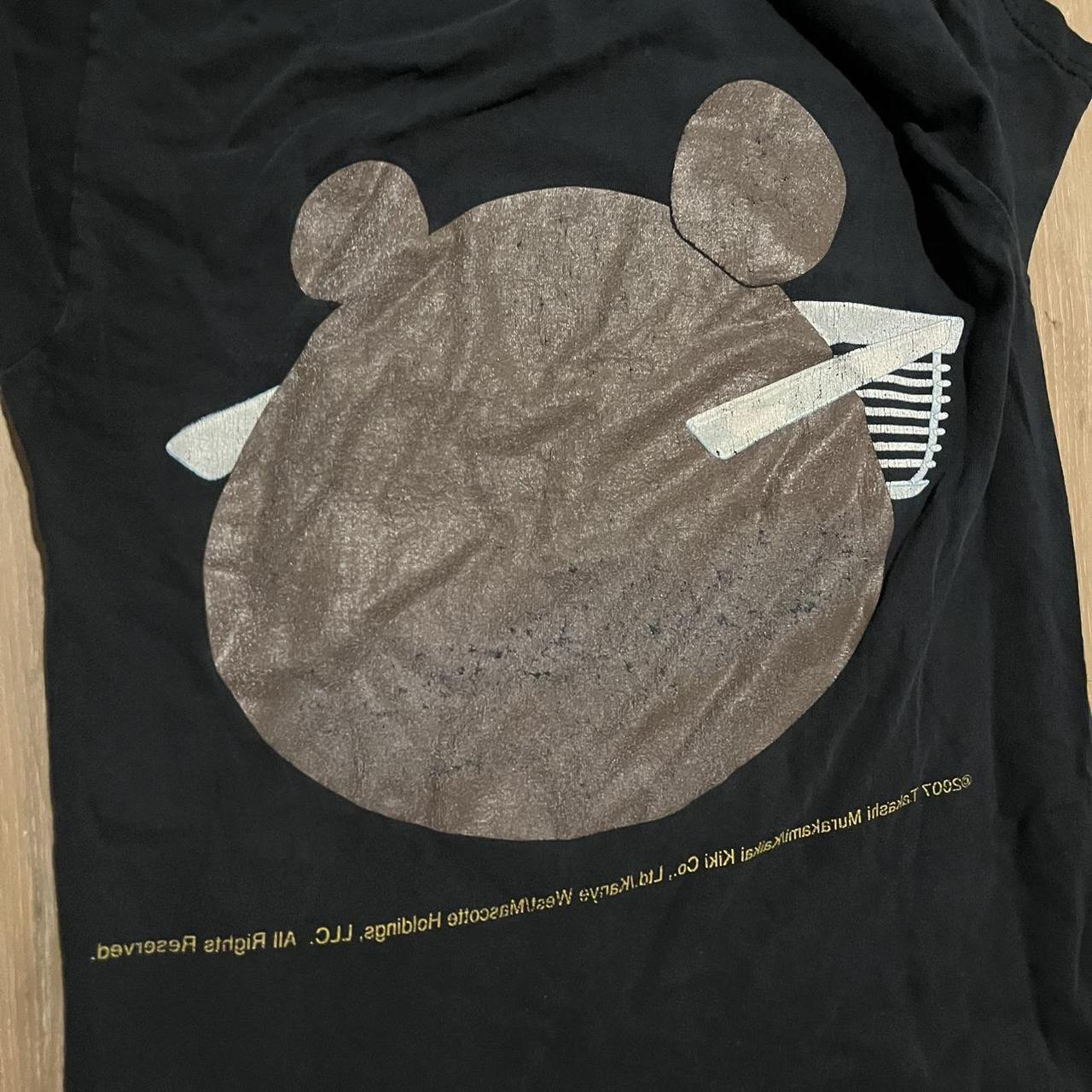 Y2K Kanye west graduation bear glow in the dark tour... - Depop