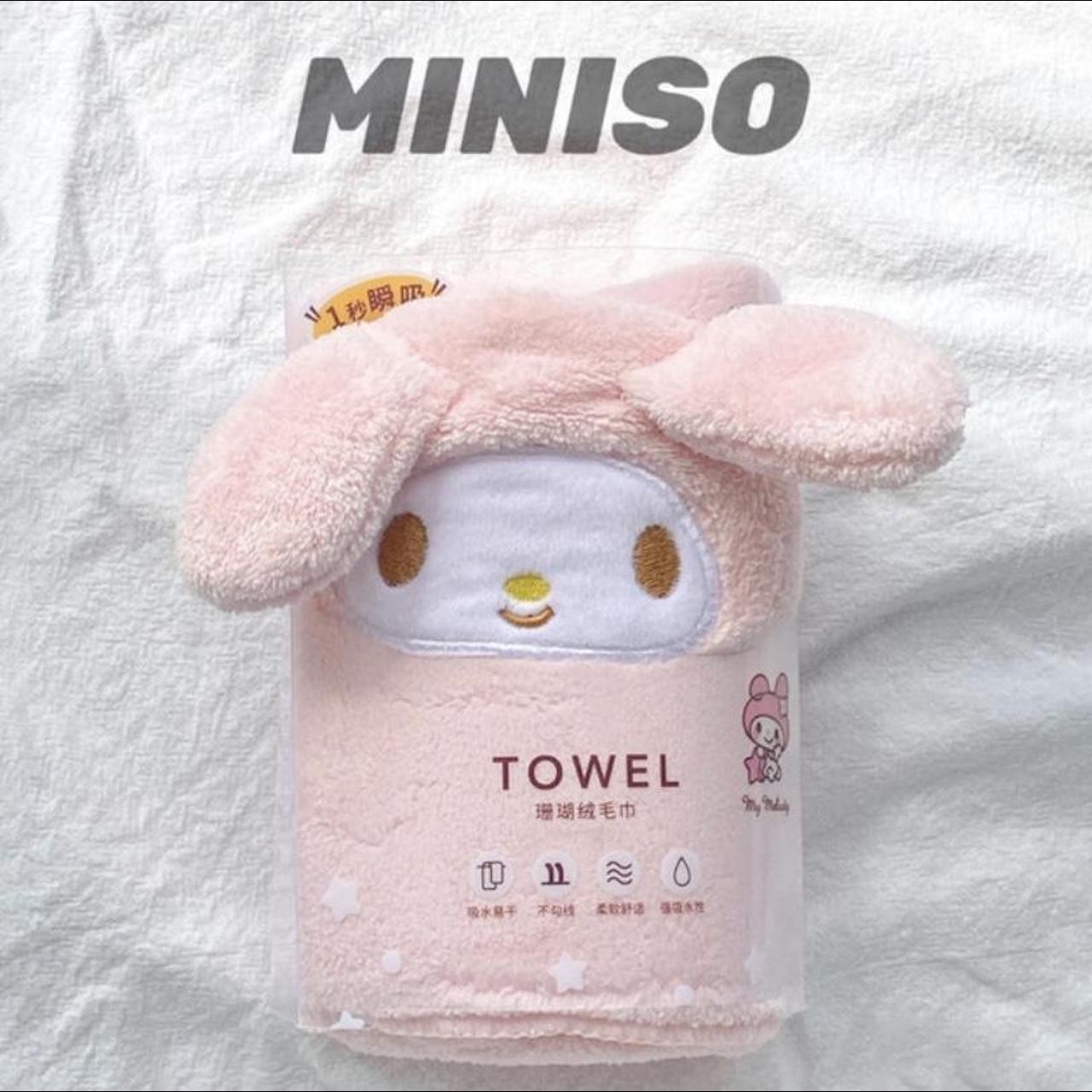 my melody bath towel 🌸LIKE NEW 🌸shipping is... | Depop