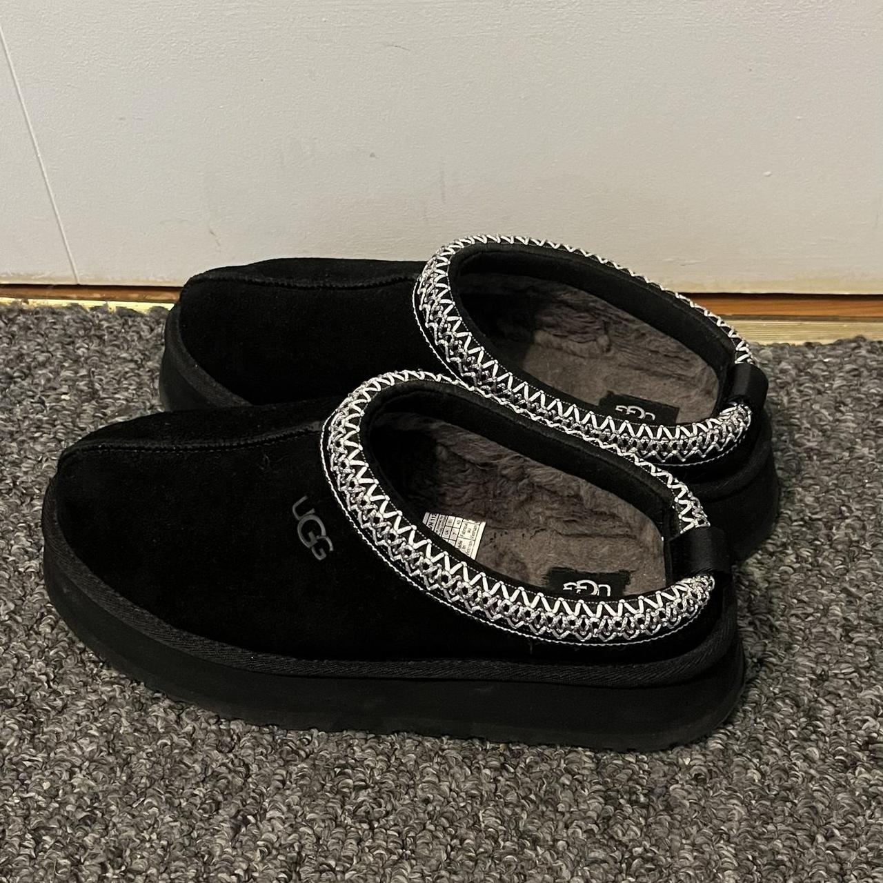 Black UGG Tazz platform slippers/shoes Worn... | Depop