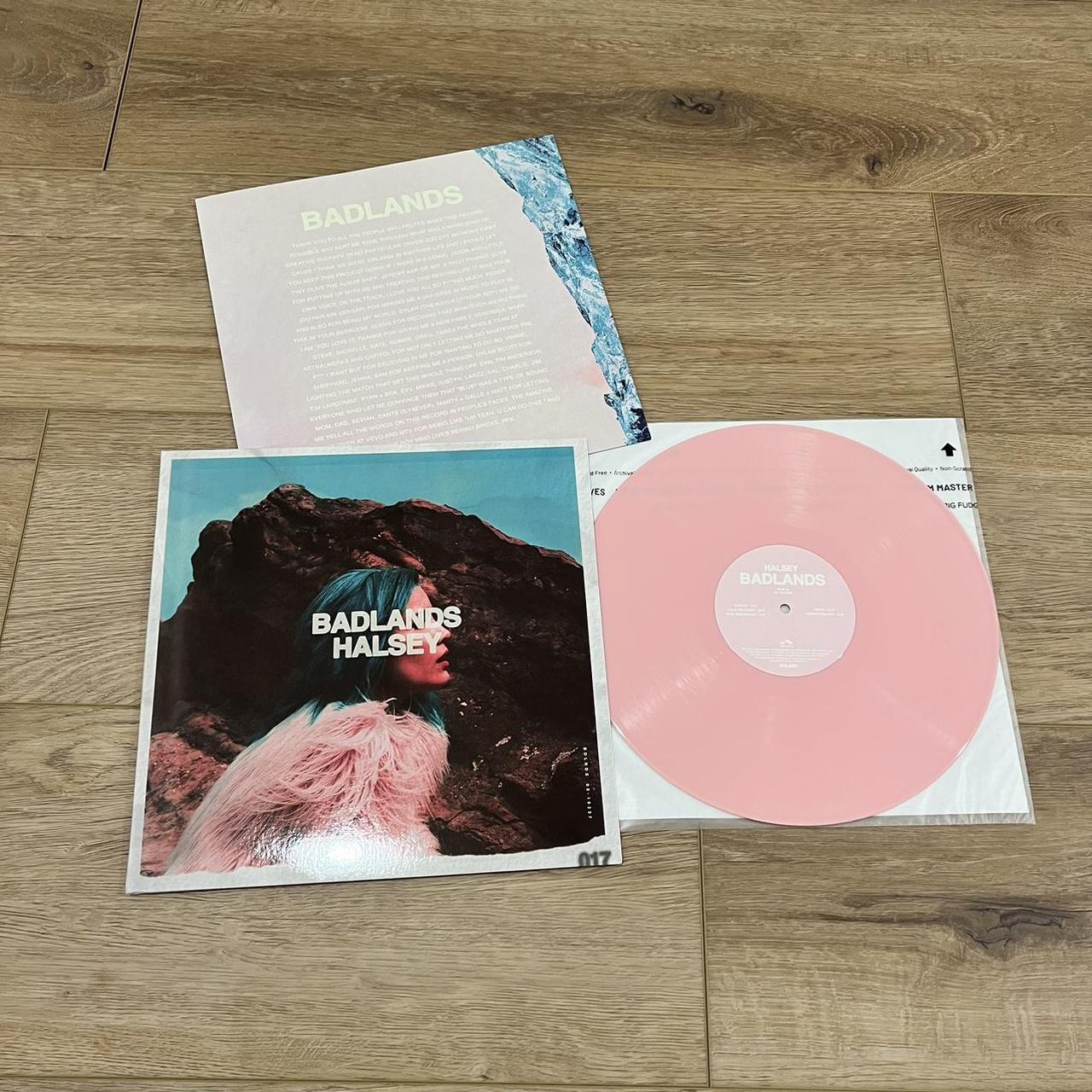 halsey badlands standard pink vinyl perfect... - Depop