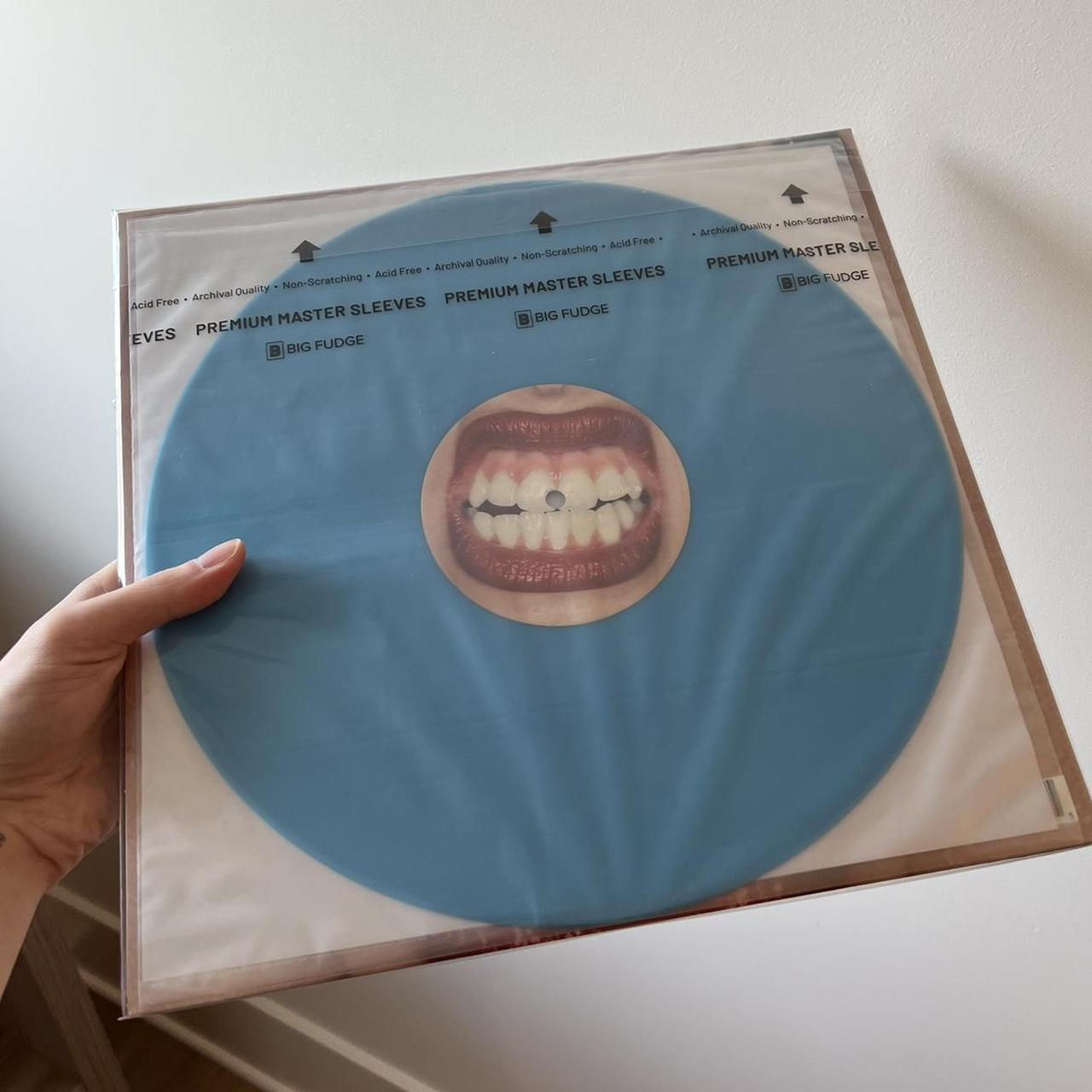 olivia rodrigo guts hot topic exclusive blue... - Depop