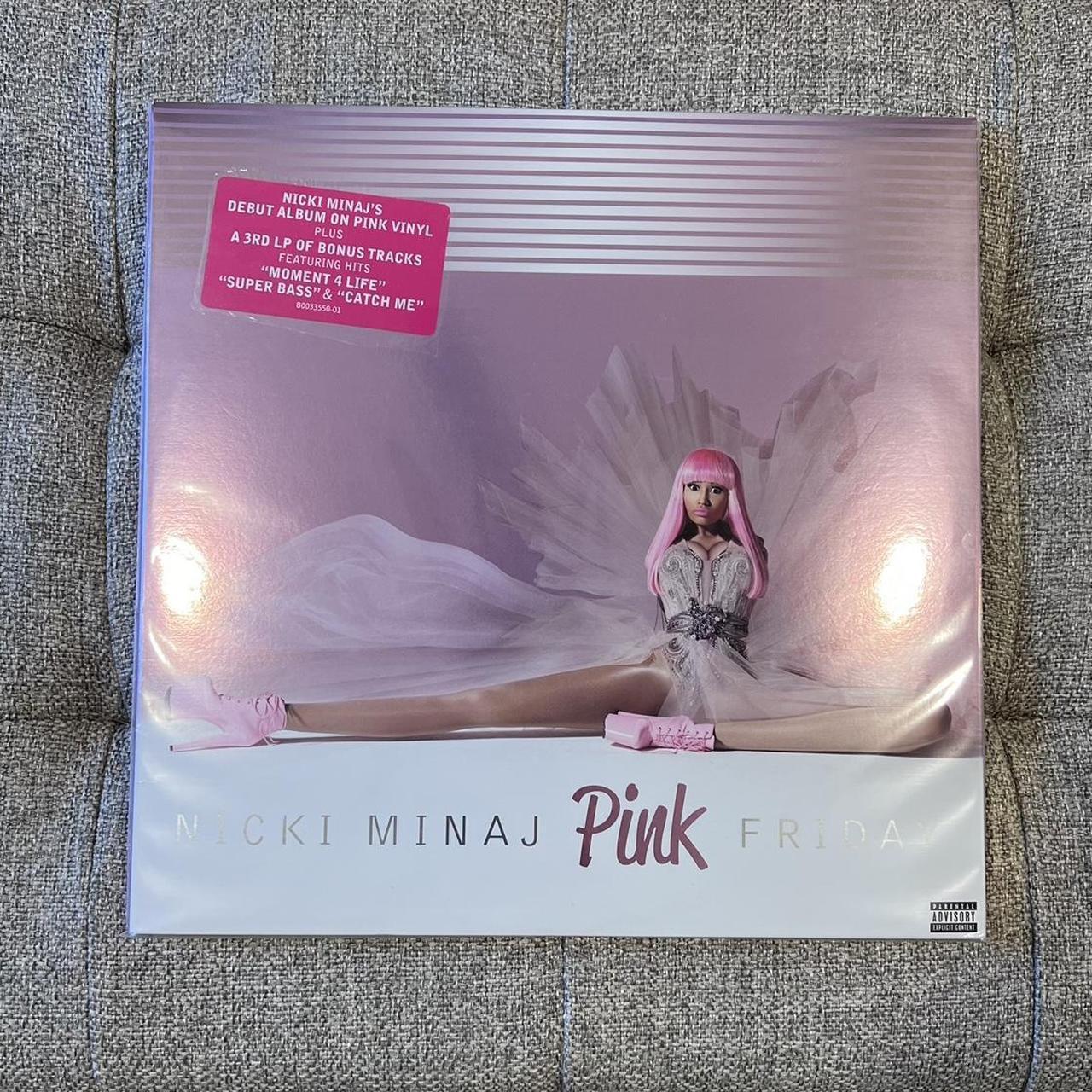 nicki minaj pink friday 3LP vinyl (OPAQUE... - Depop