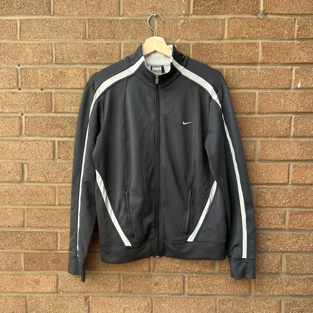 Vintage Nike Track Jacket size large fits like small! - Depop