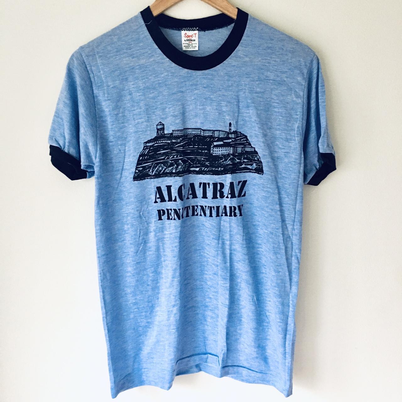 Alcatraz Penitentiary Cotton T shirt Size S Brand... - Depop