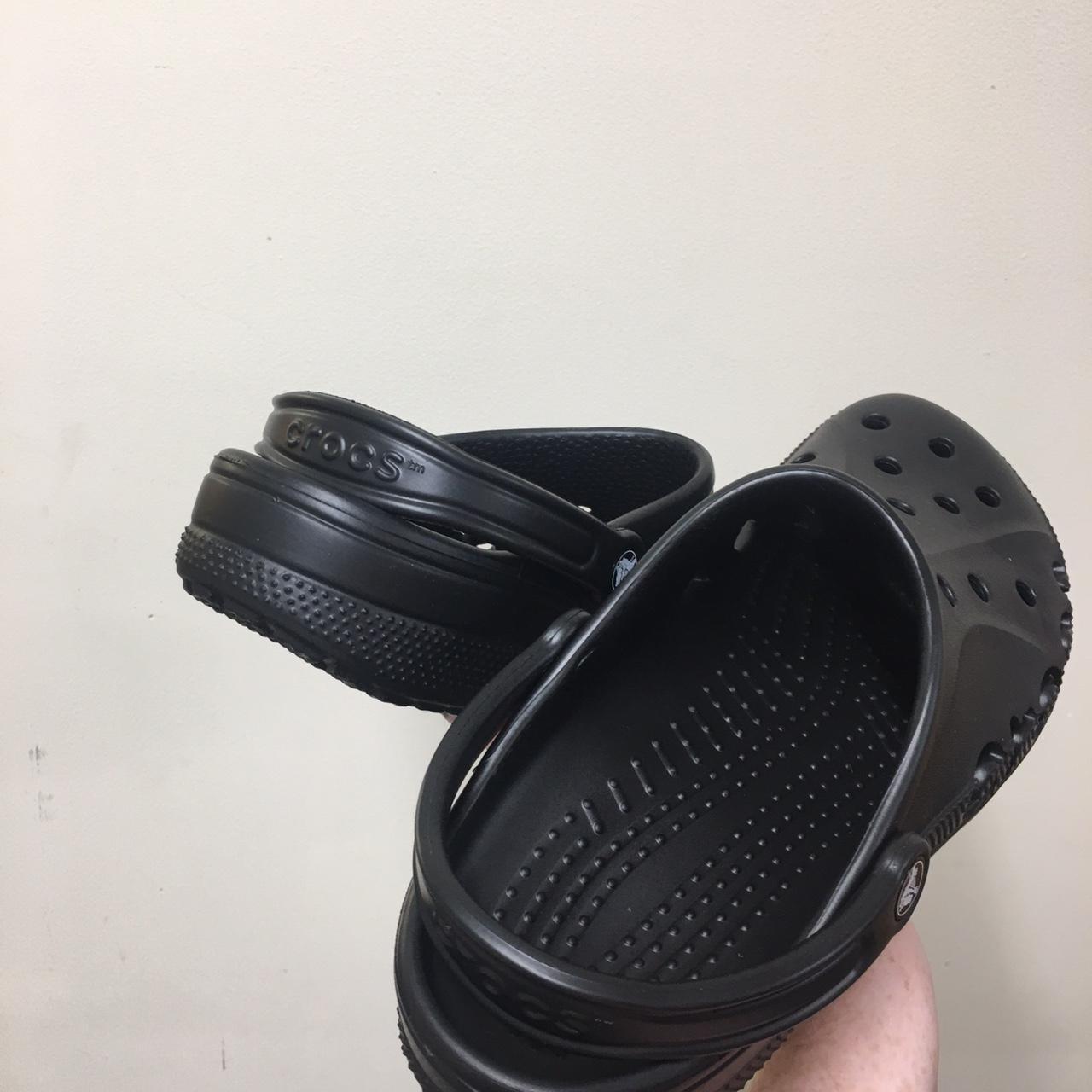 Black Crocs Various sizes available please message... - Depop