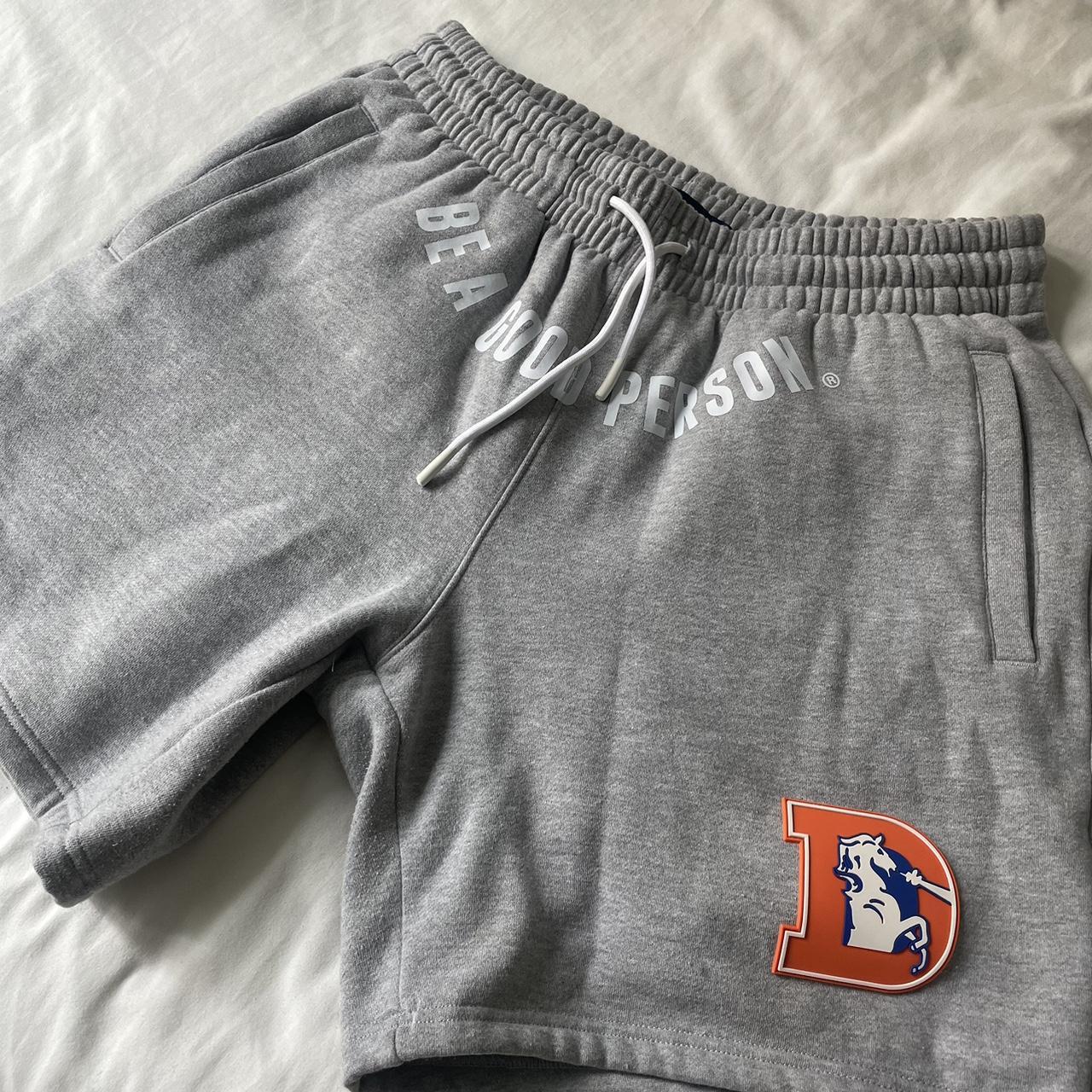 BAGP x Broncos Shorts Be A Good Person shorts with... - Depop