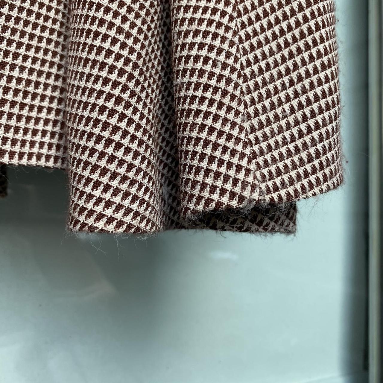 Christy Dawn Ida Skirt in Carob Lattice • S Mother... - Depop