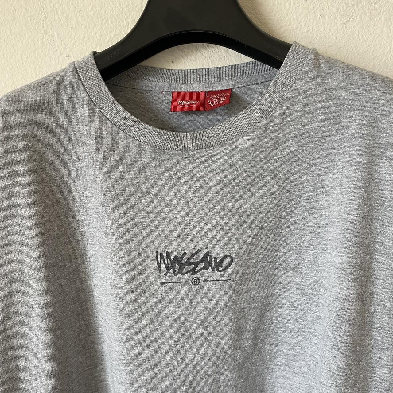 Vintage Mossimo Center Logo Long Sleeve Shirt.... - Depop