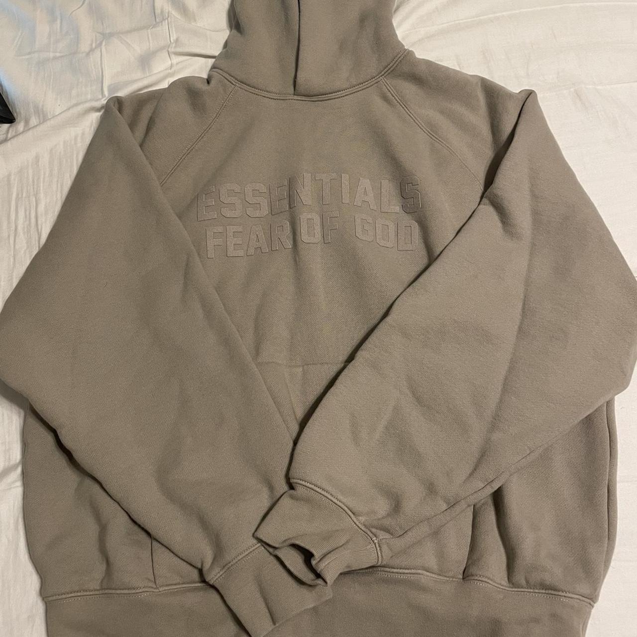 Essentials Hoodie in Smoke. Bought as a gift for... - Depop