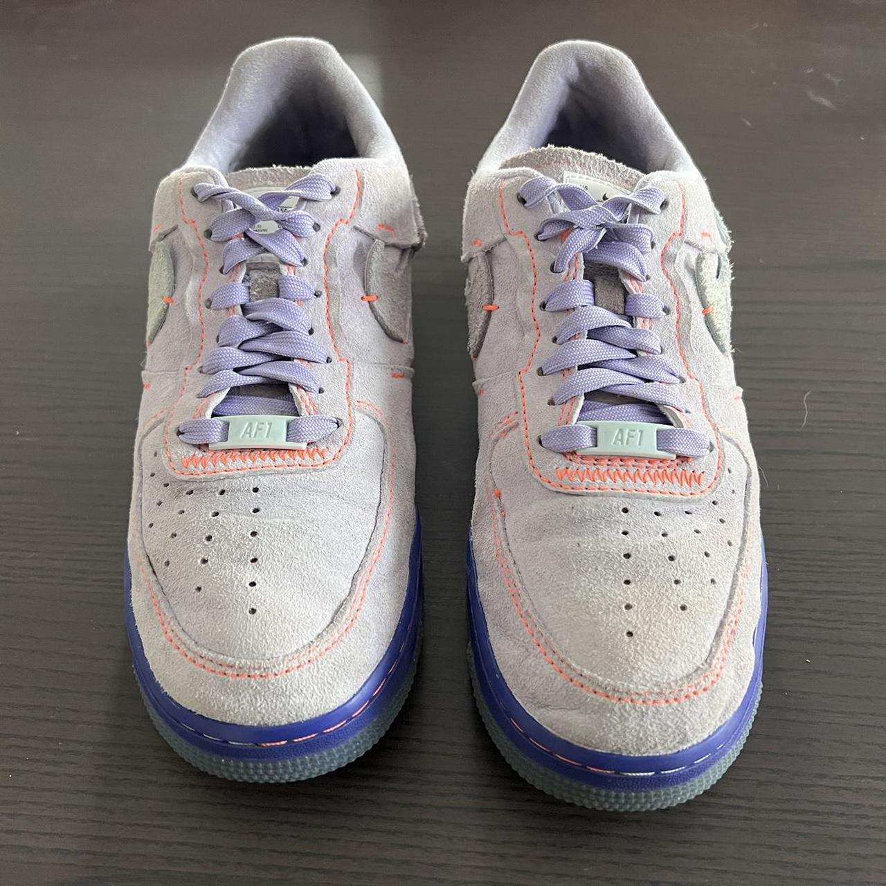 Nike Air Force 1 AF1 LX purple agate UK 7 worn... - Depop