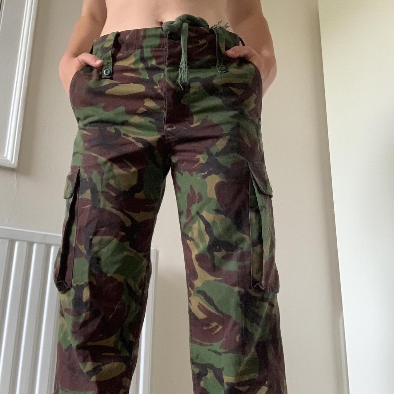 Vintage army MTP print cargos. Great fit, best for... - Depop