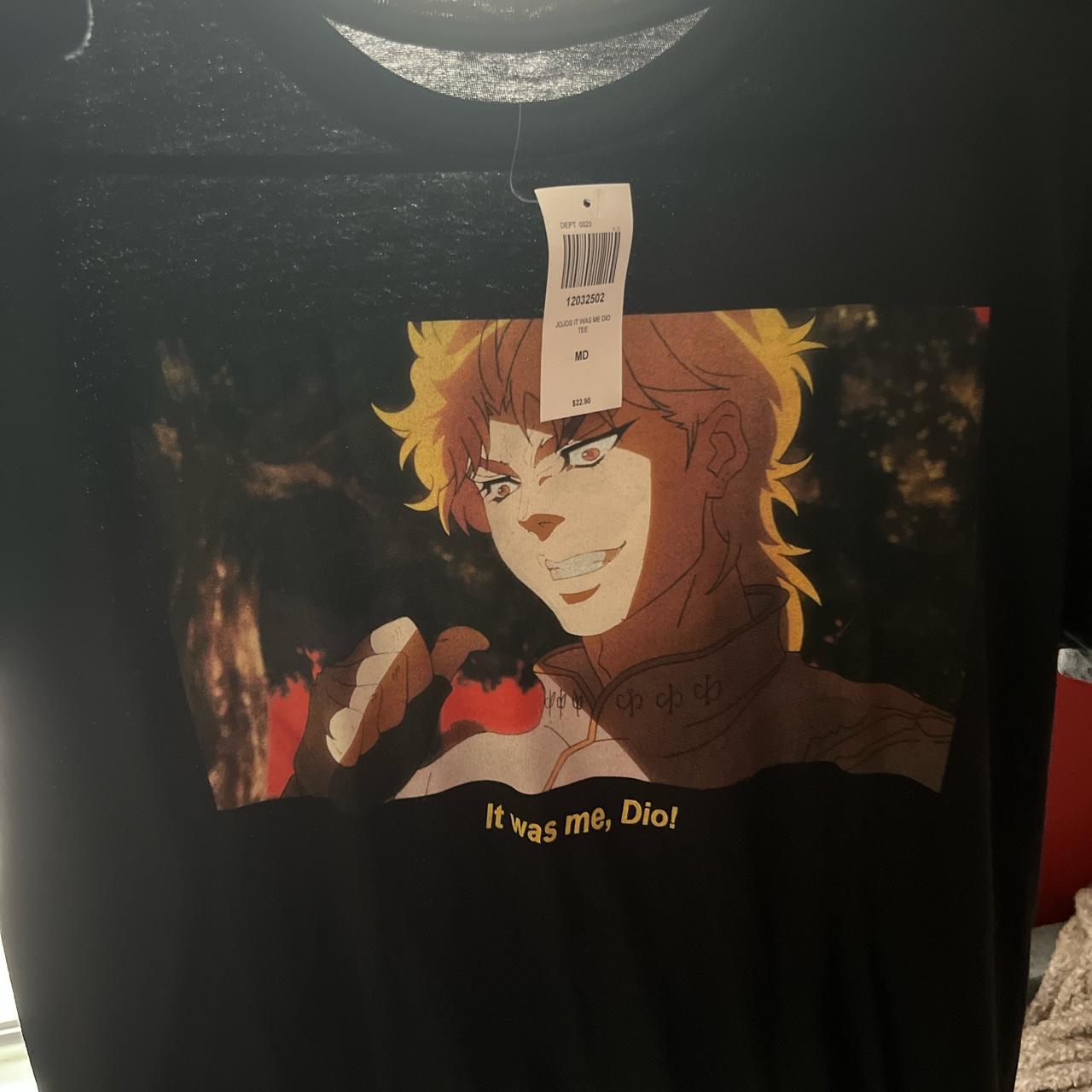 It was me Dio shirt new with tags #anime #jojo - Depop