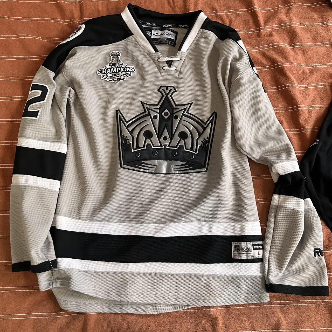 Los Angeles Kings Jonathan Quick hockey jersey... - Depop