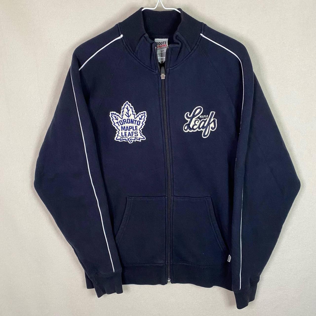 Roots Men's Blue Jacket | Depop