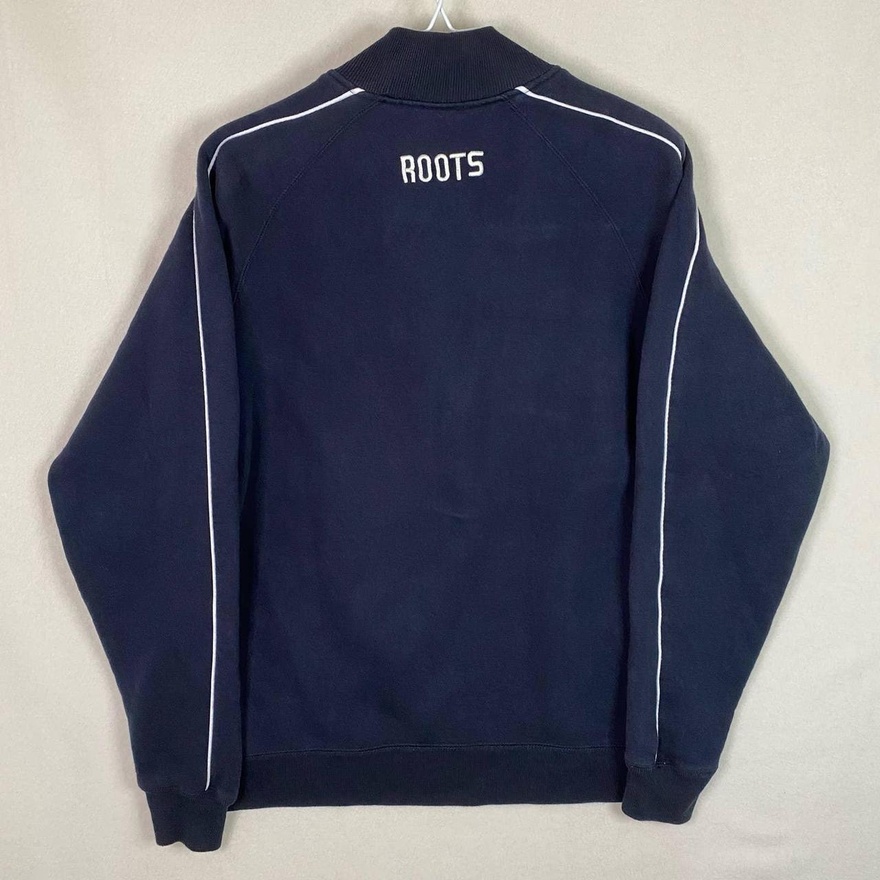 Roots Men's Blue Jacket | Depop