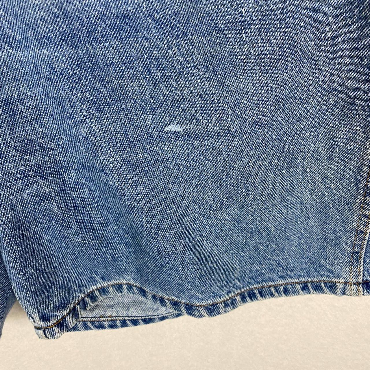 Vintage Gitano Light Wash High-Rise Denim Shorts •... - Depop