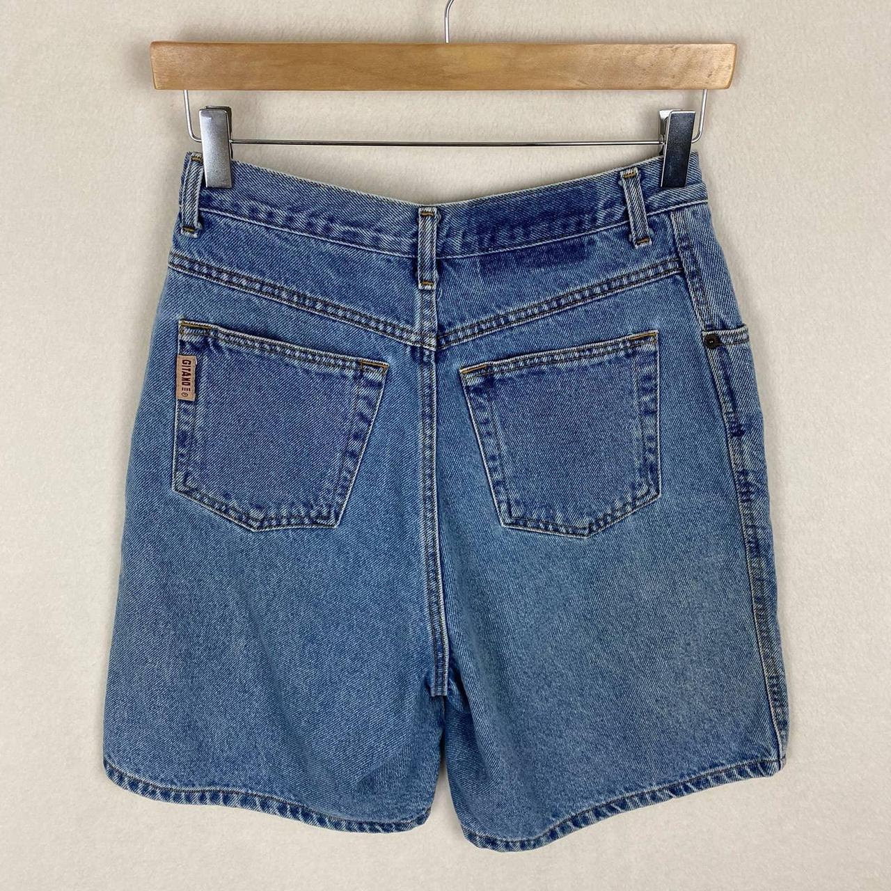 Vintage Gitano Light Wash High-Rise Denim Shorts •... - Depop