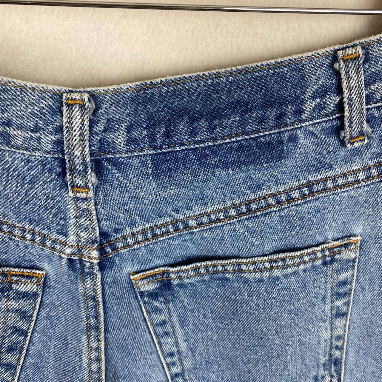 Vintage Gitano Light Wash High-Rise Denim Shorts •... - Depop