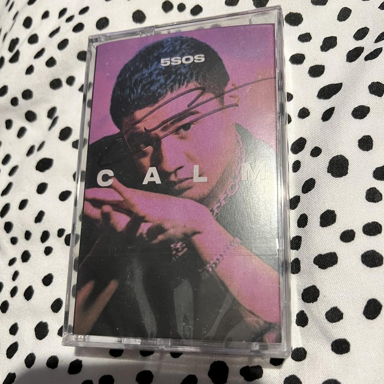 5sos / 5 seconds of summer calum hood blue calm... - Depop