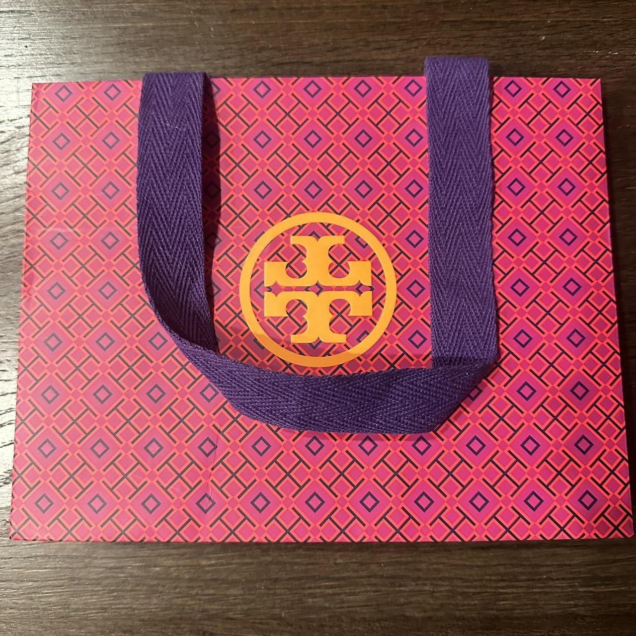Tory Burch Shopping Bag - 9” x 7” x 3.5” Tory Burch... - Depop