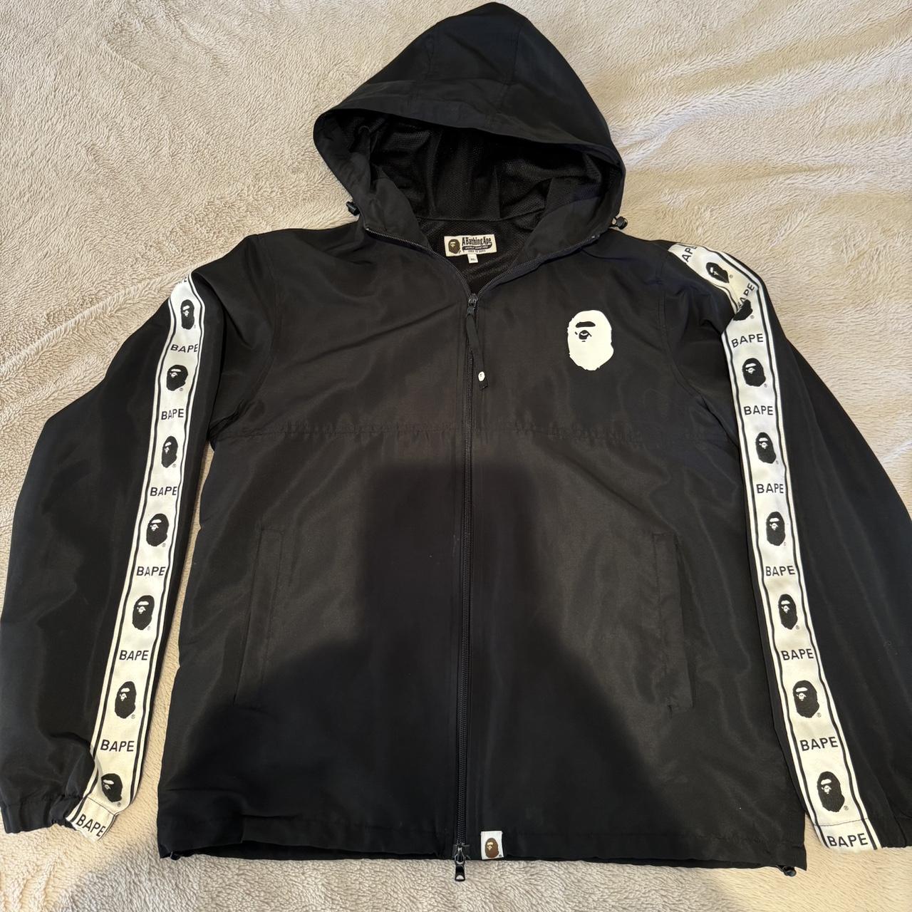 Bape Windbreaker Jacket Bape sized XL but fits... - Depop