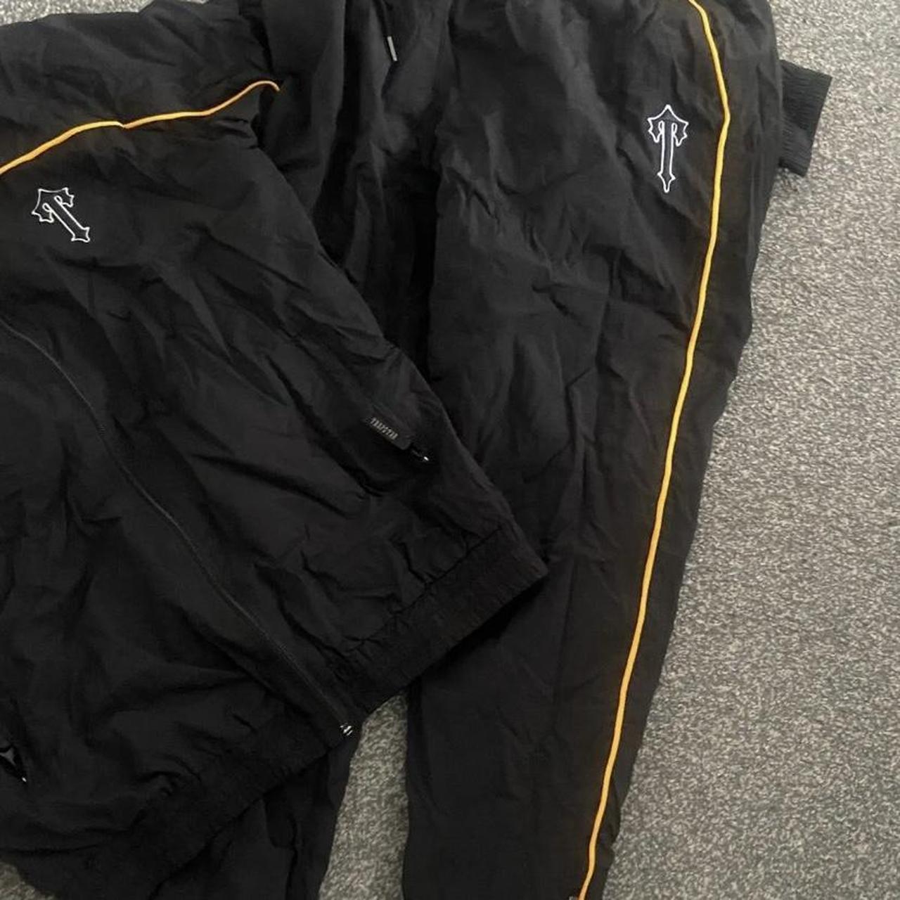 Trapstar Irongate T Shell Tracksuit. Black and... - Depop