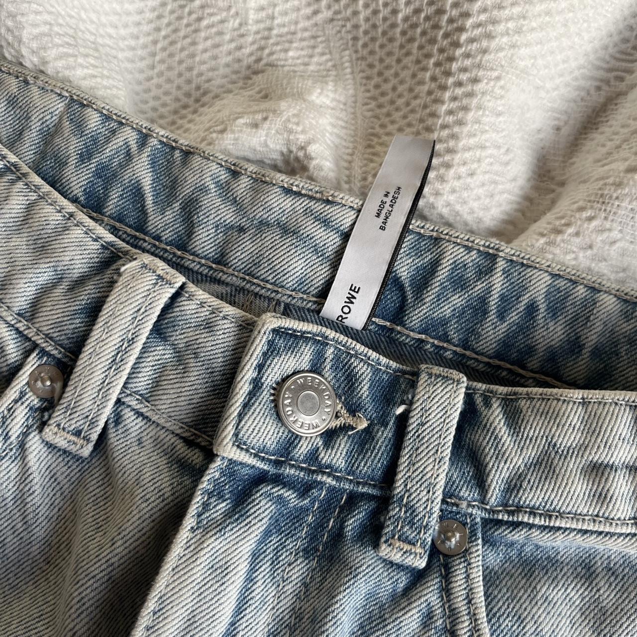 Weekday Rowe straight leg jeans, perfect condition.... - Depop
