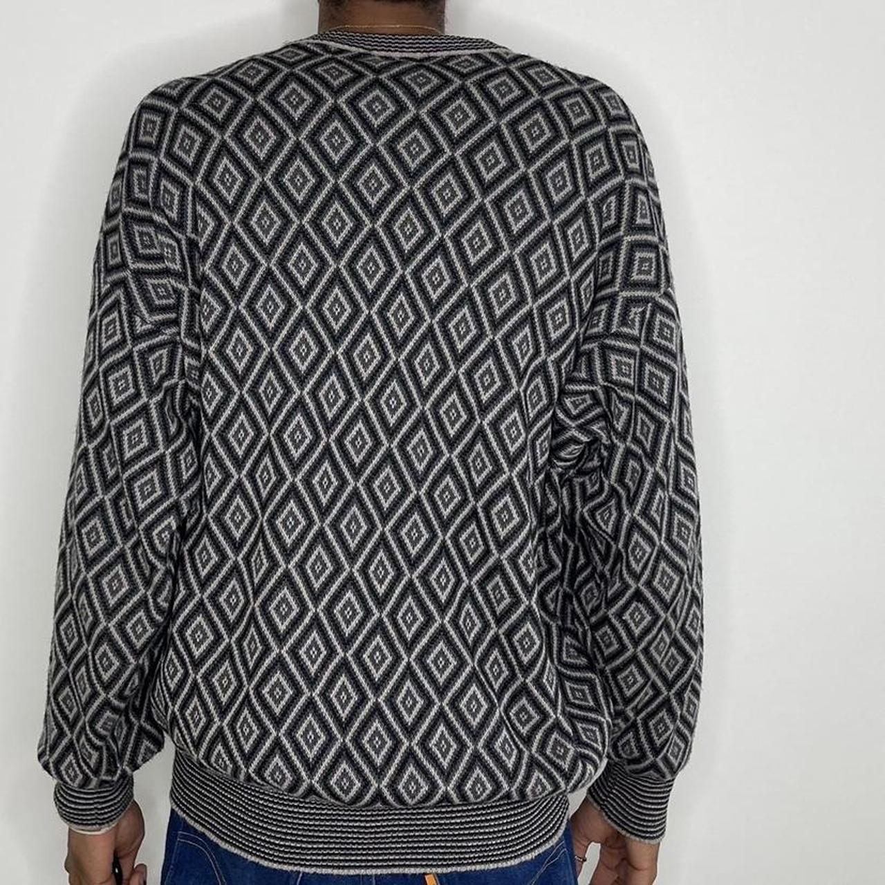 Vintage 90s cozy Linea Uomo knit pull over... - Depop