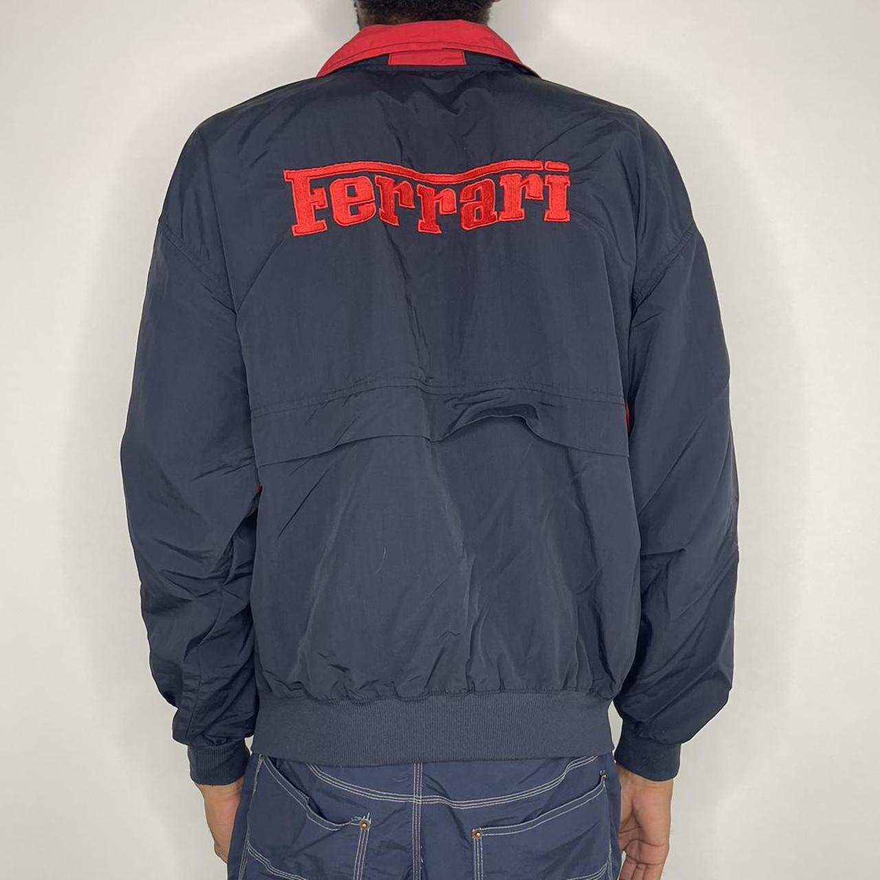 Vintage 90s Ferrari windbreaker Measurements: Pit... - Depop