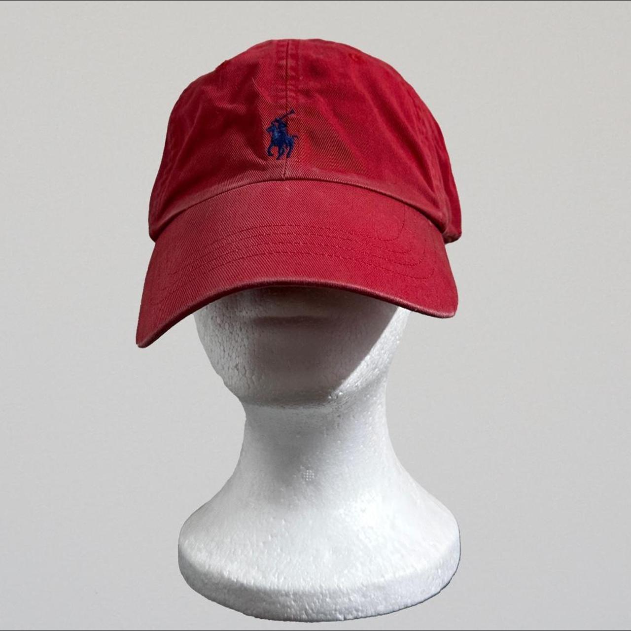 Vintage Ralph Lauren Polo leather strap hat - Depop