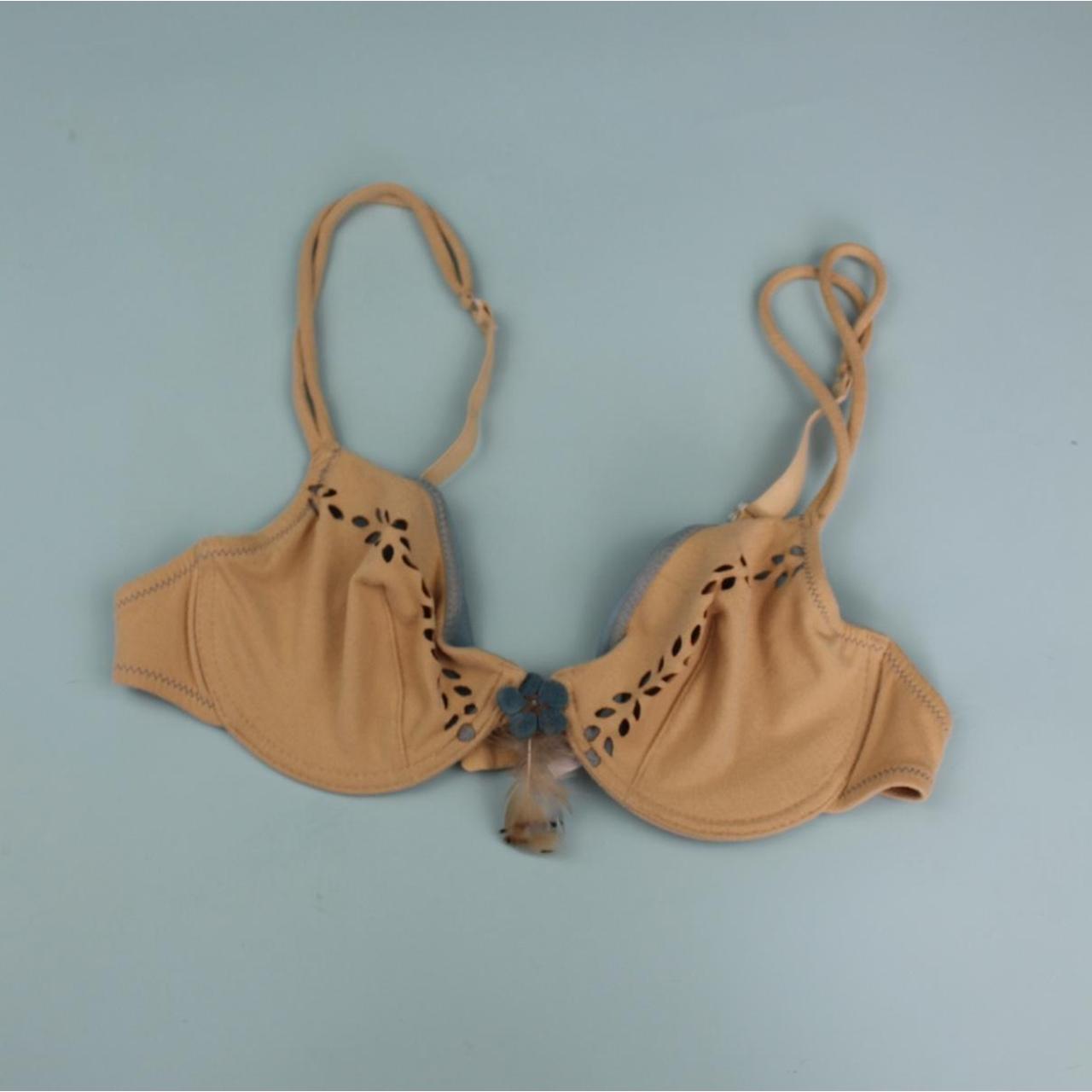 Vintage suede western bra. Size A-B cup. FREE UK... - Depop