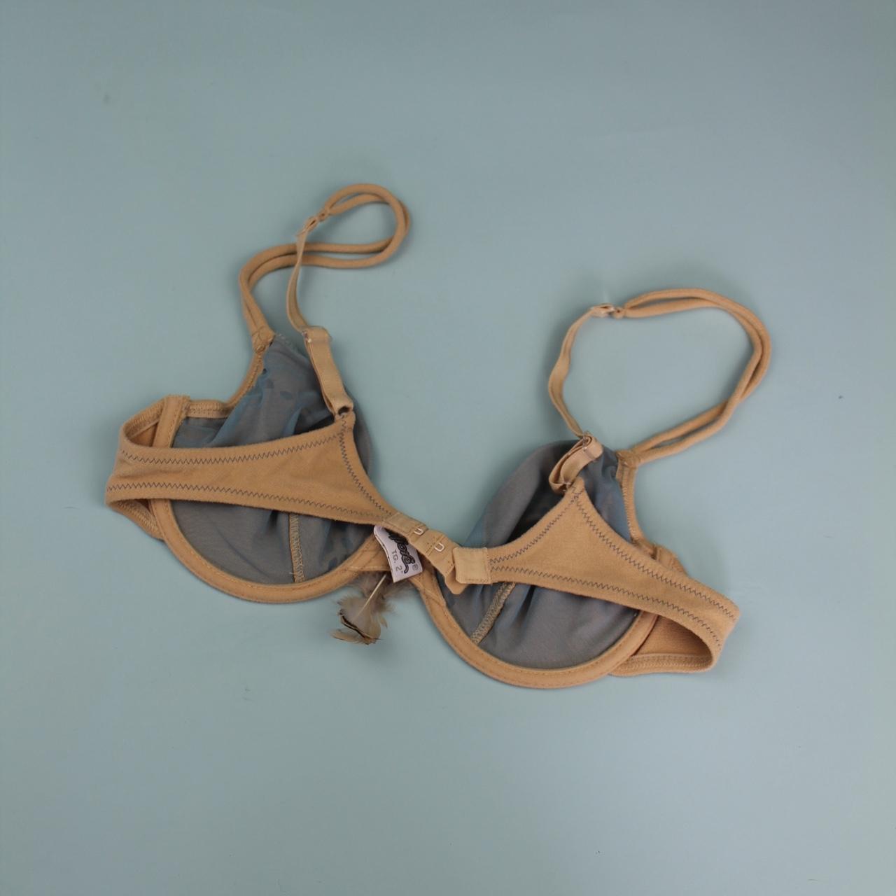 Vintage suede western bra. Size A-B cup. FREE UK... - Depop