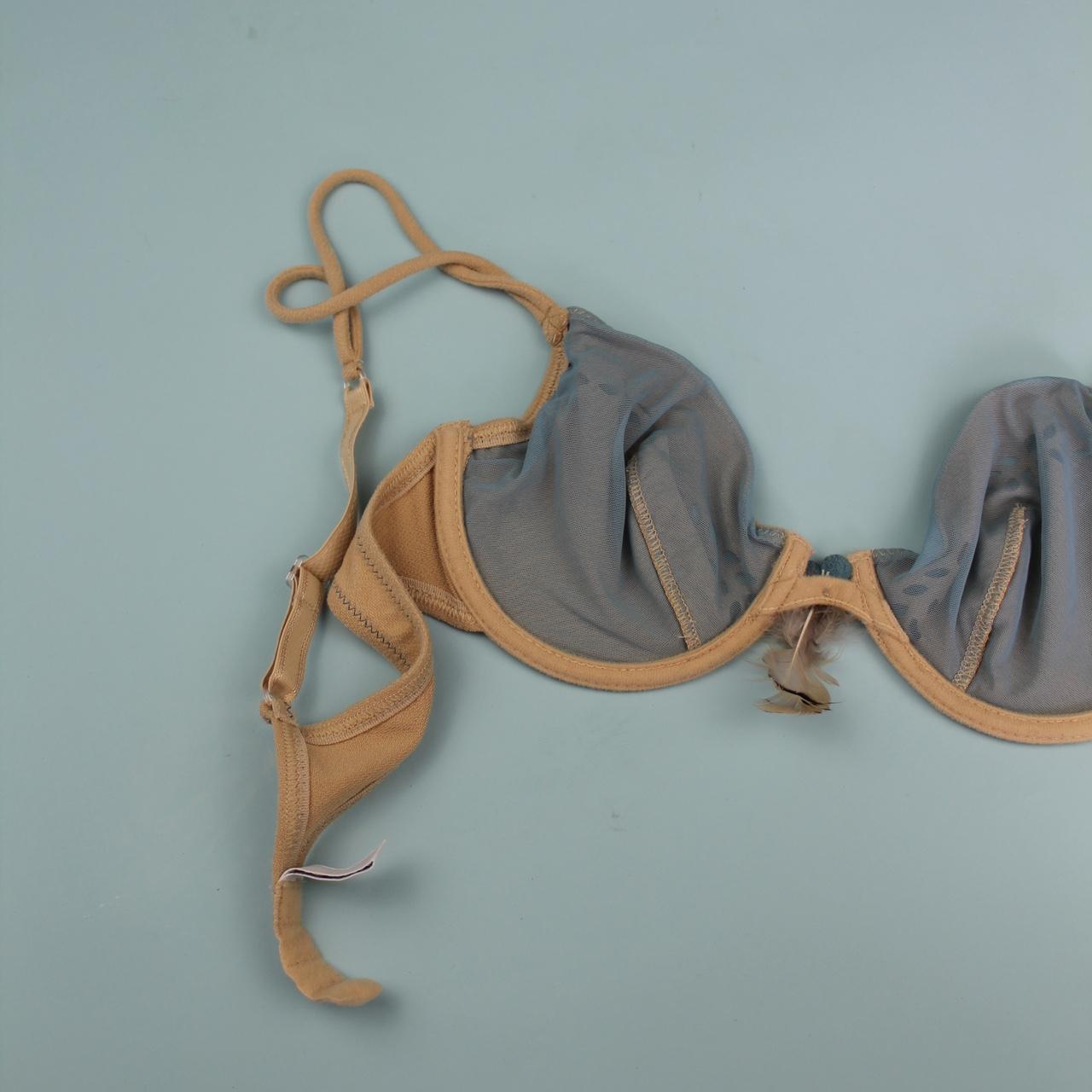 Vintage suede western bra. Size A-B cup. FREE UK... - Depop