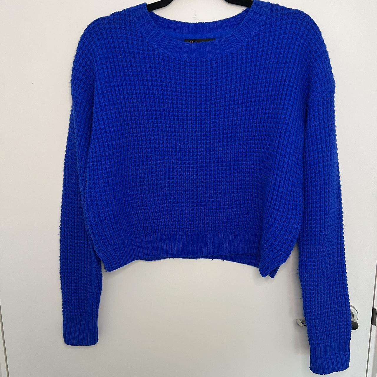 Women's Blue Jumper | Depop