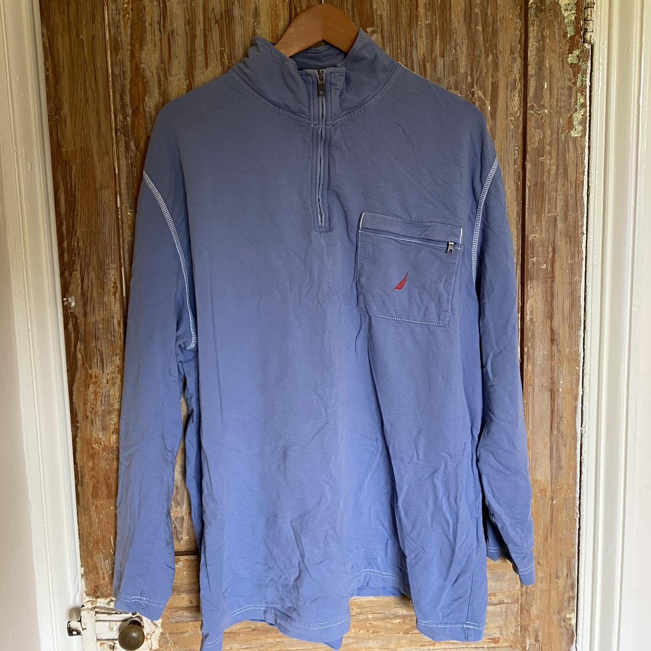 Light blue Nautica fleece XXL also fits an XL - Depop