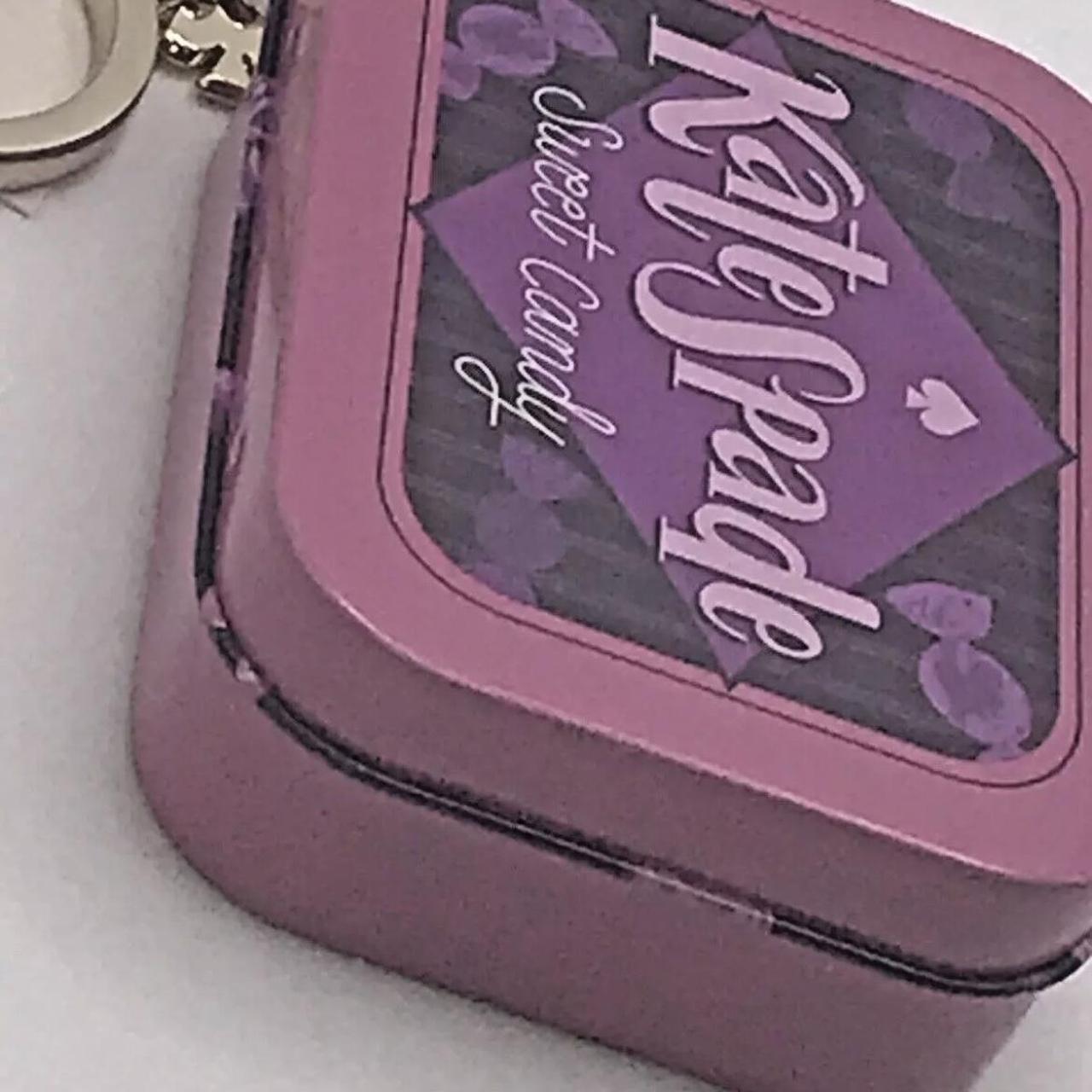 Kate Spade Candy Shop Tin Key Fob Bag Charm Keychain... | Depop
