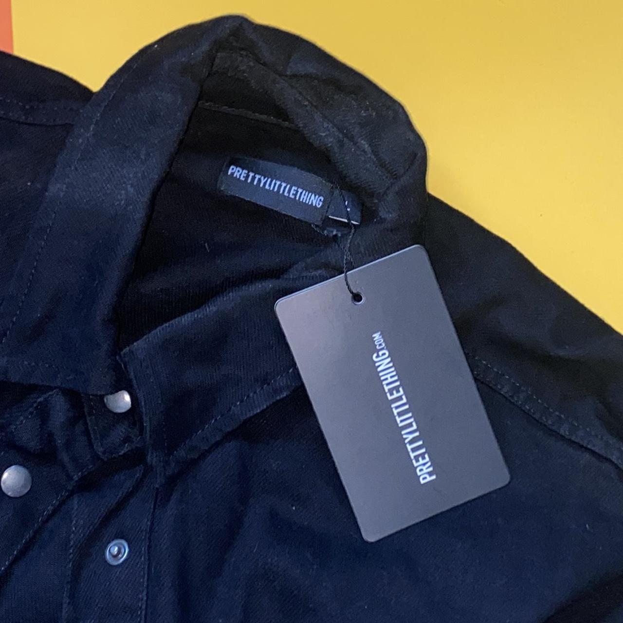 PLT dad shirt Oversized denim style shirt Size L but... - Depop