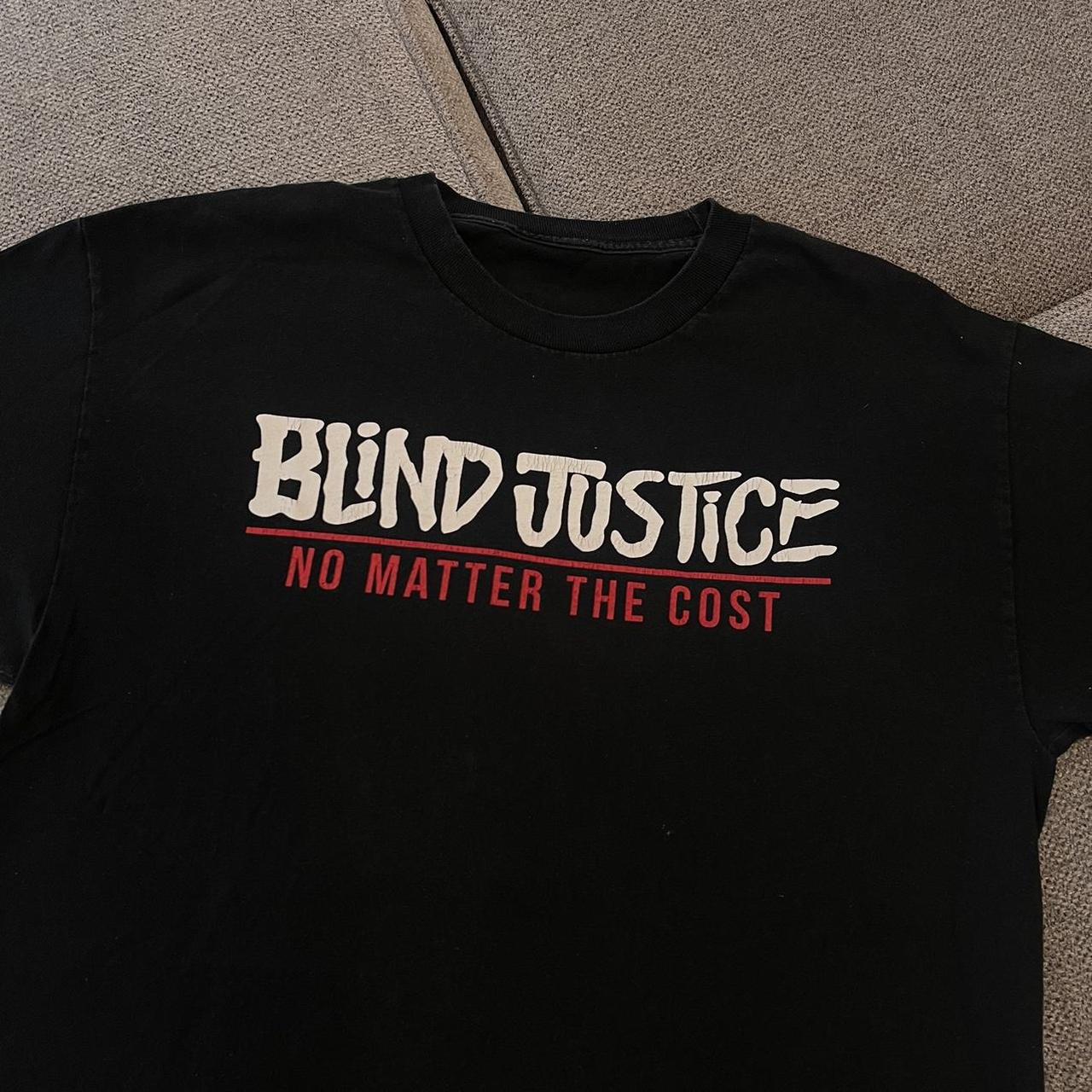 Blind Justice NJHC shirt size L, good shape worn a... - Depop
