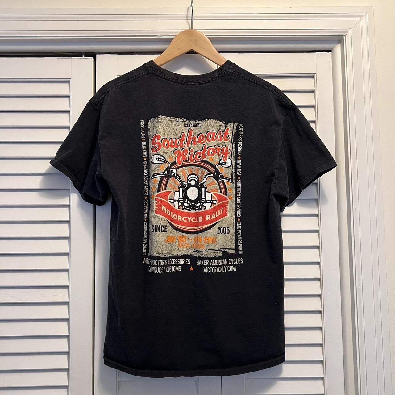 Southeast Victory Motorcycle Rally shirt size L,... - Depop