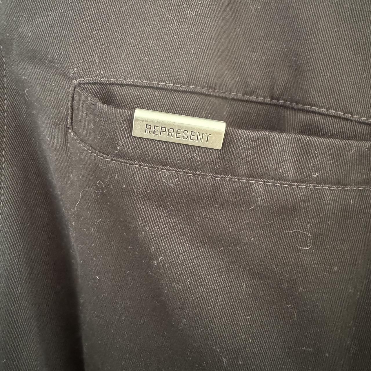 Represent Reversible Work Shirt Jacket Flannel Size... | Depop