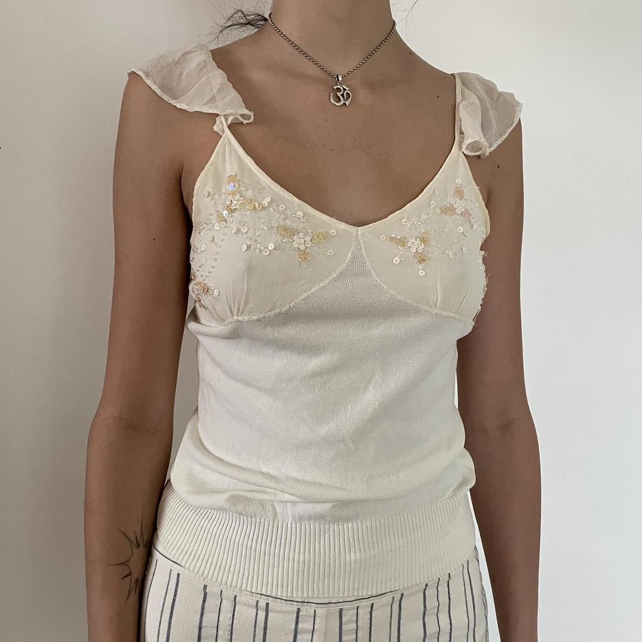 Vintage fairycore top! Size: xs-s - model is size... - Depop