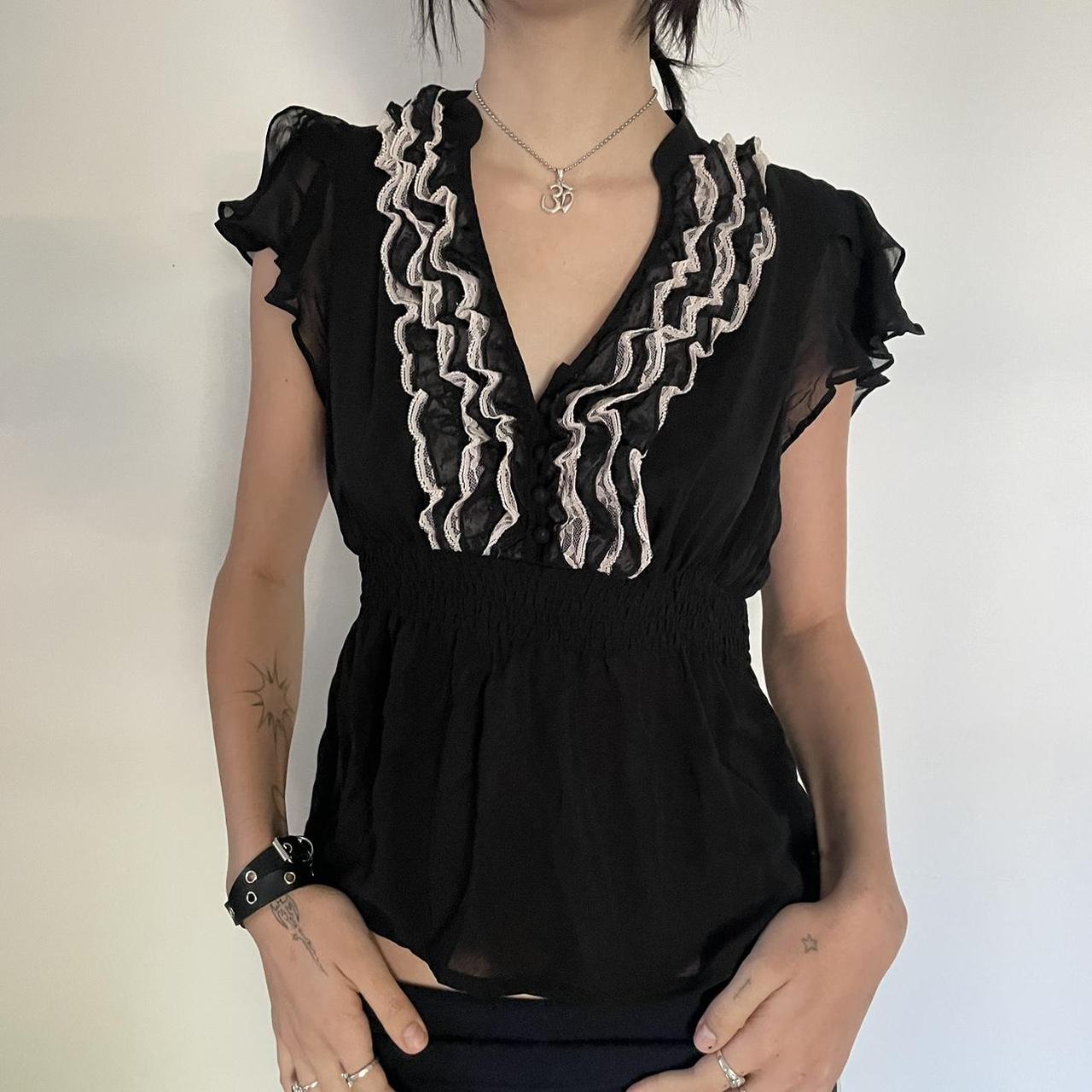 Adorable miu miu core top! Size: small- medium -... - Depop