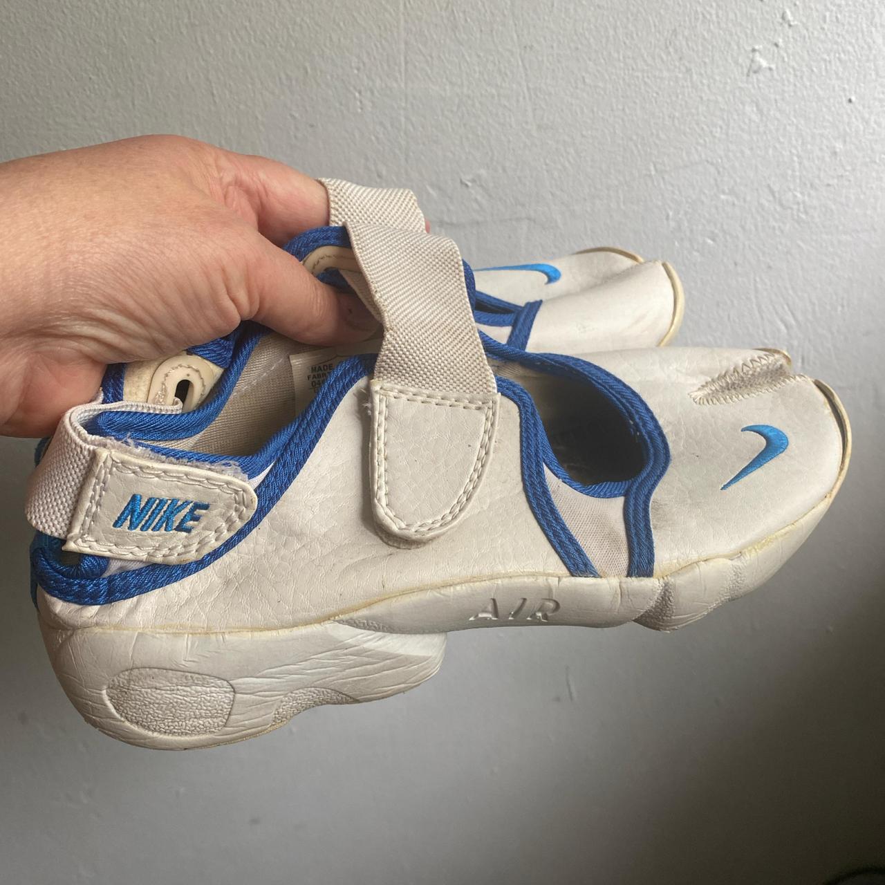 Vintage Nike air rift tabi split toe Ladies 6... - Depop
