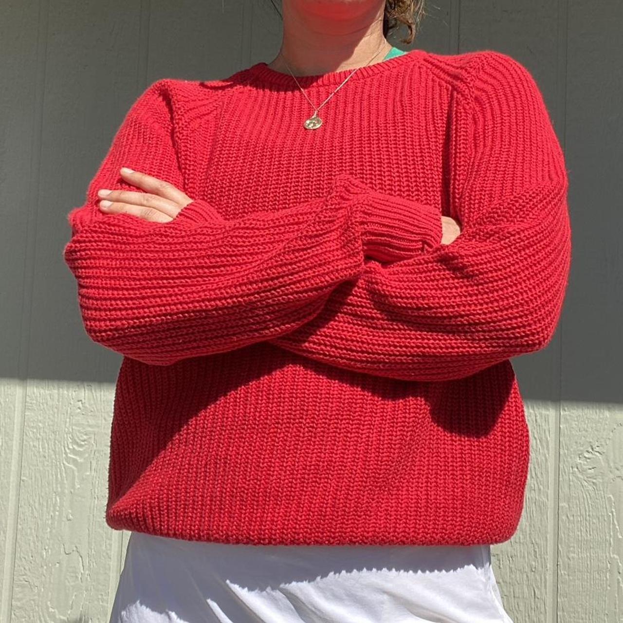 Men's Red Jumper | Depop