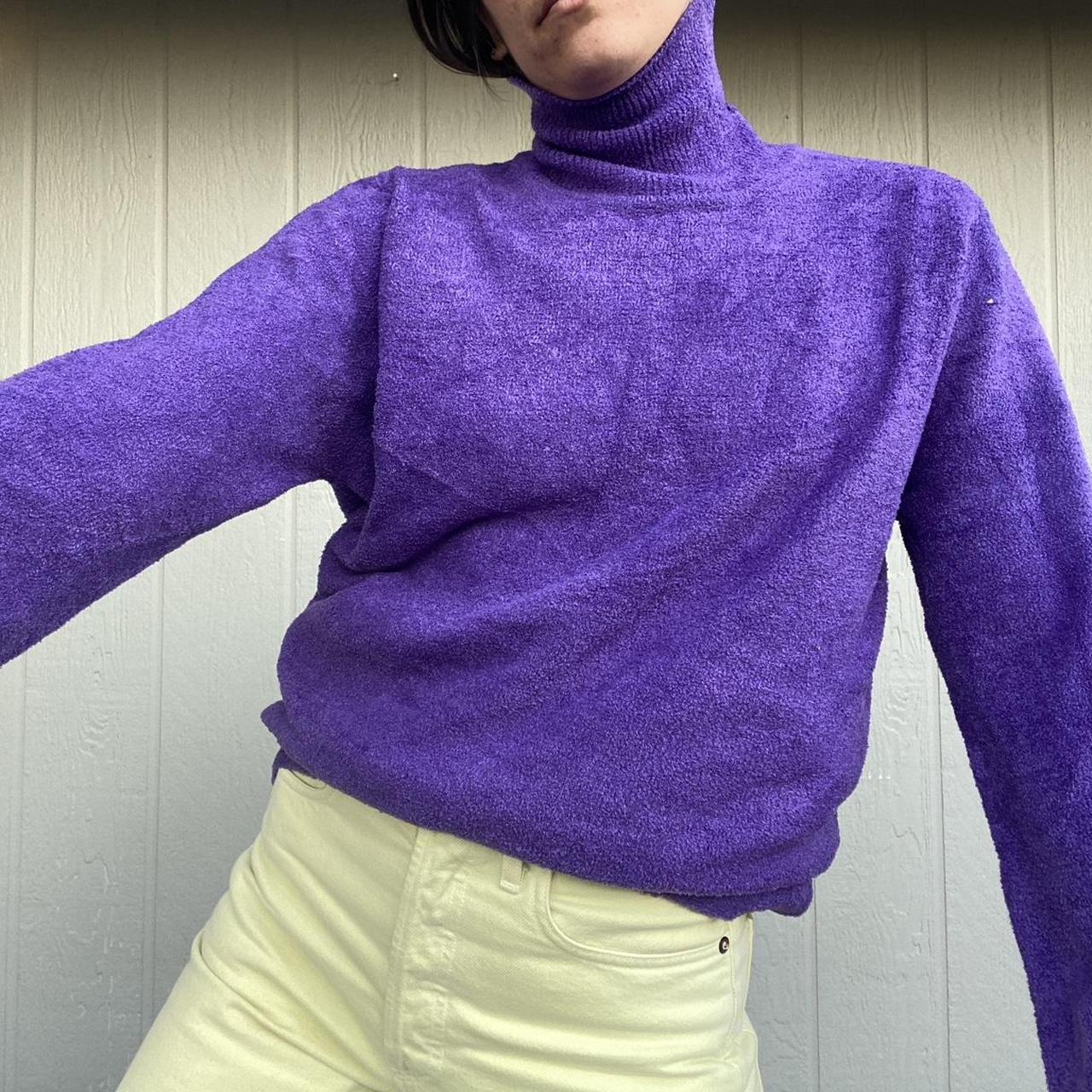 Vintage 90s White Stag stretch purple ultra fuzzy... - Depop