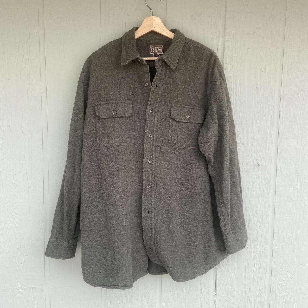 Vintage 90s 2000s Schmidt workwear 100% cotton... | Depop