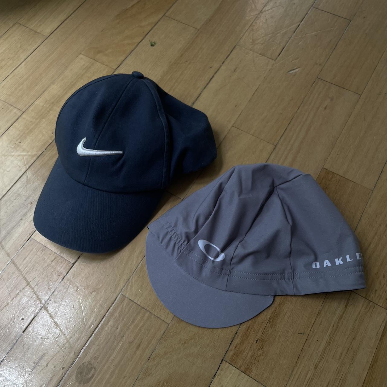 Navy Nike hat Grey Oakley Cyclist Hat $20 each | Depop