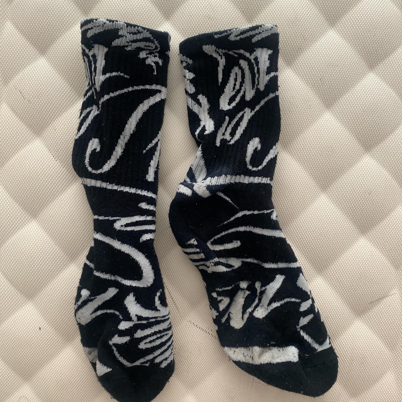 cortiez socks worn twice - Depop