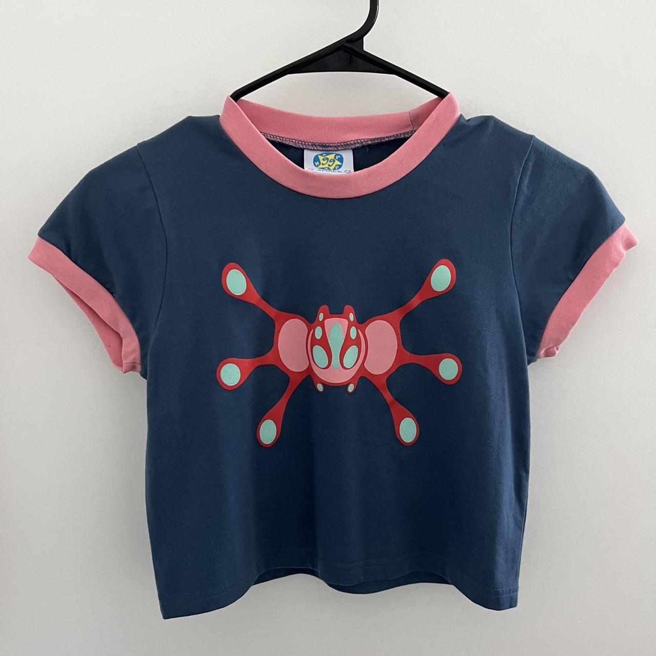 happy99 baby ringer tee crop top, worn like one... - Depop